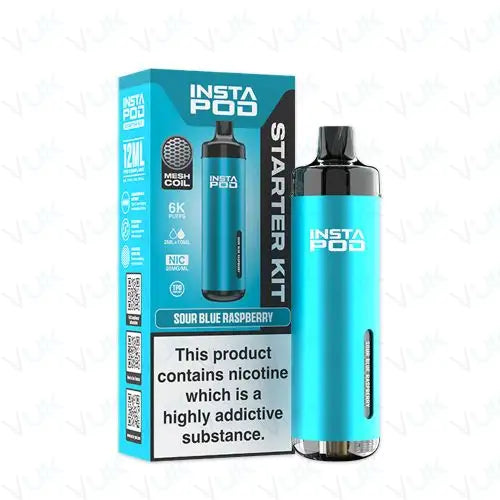 Insta Pod 6000 - 5 Pack | Prefilled Rechargeable Pod Kit UK