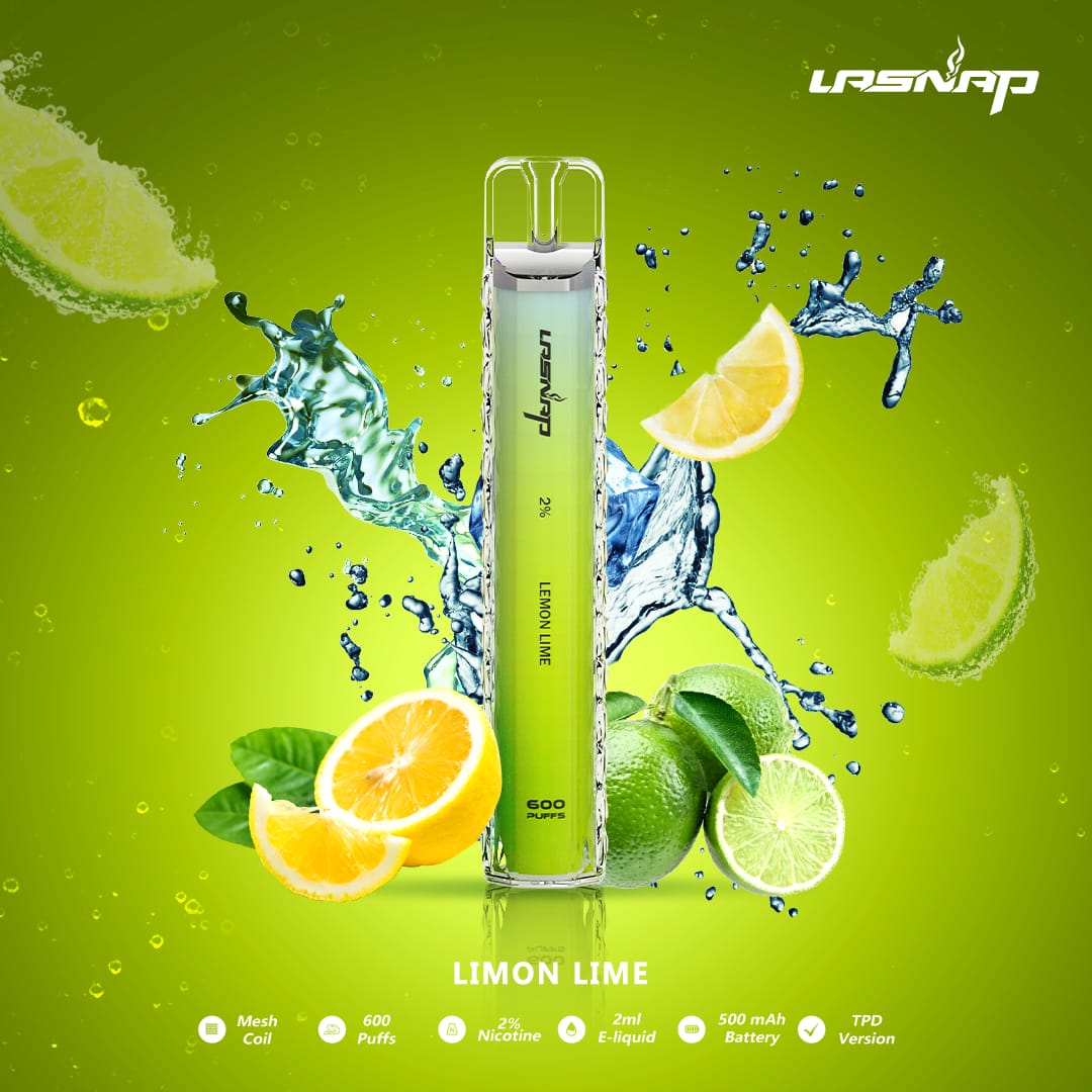 Lasnap 600 Puffs Disposable Vape Device | Box of 10