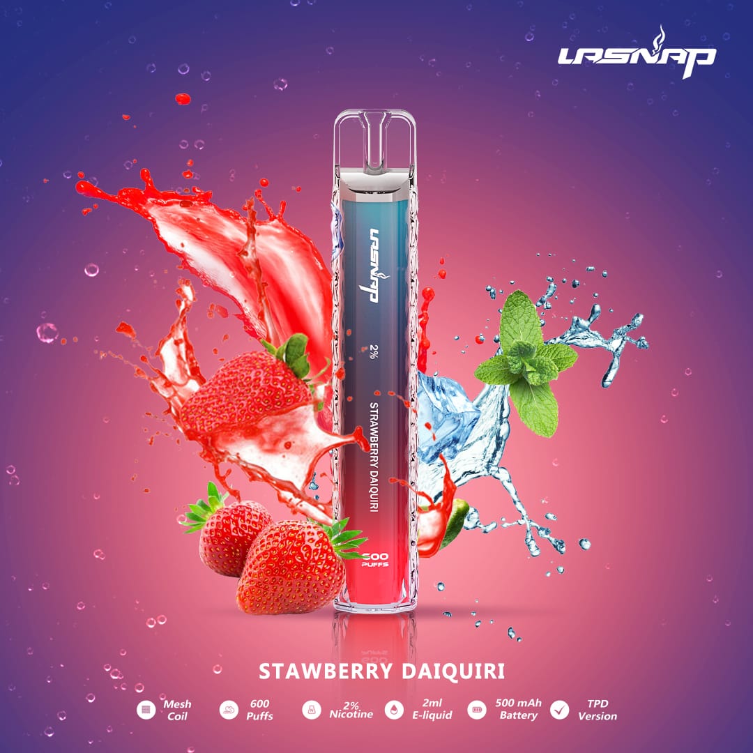 Lasnap 600 Puffs Disposable Vape Device | Box of 10