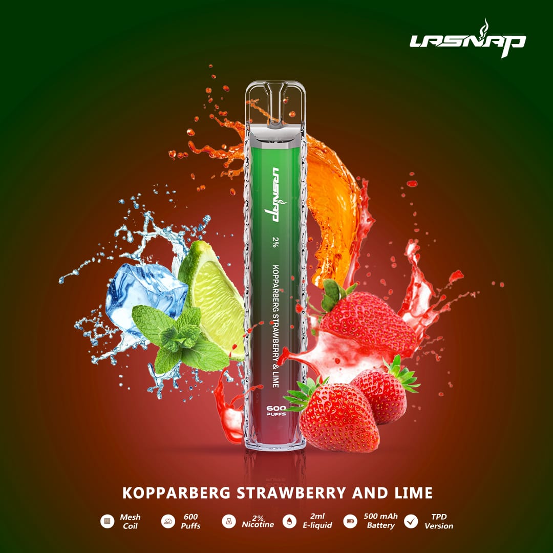 Lasnap 600 Puffs Disposable Vape Device | Box of 10