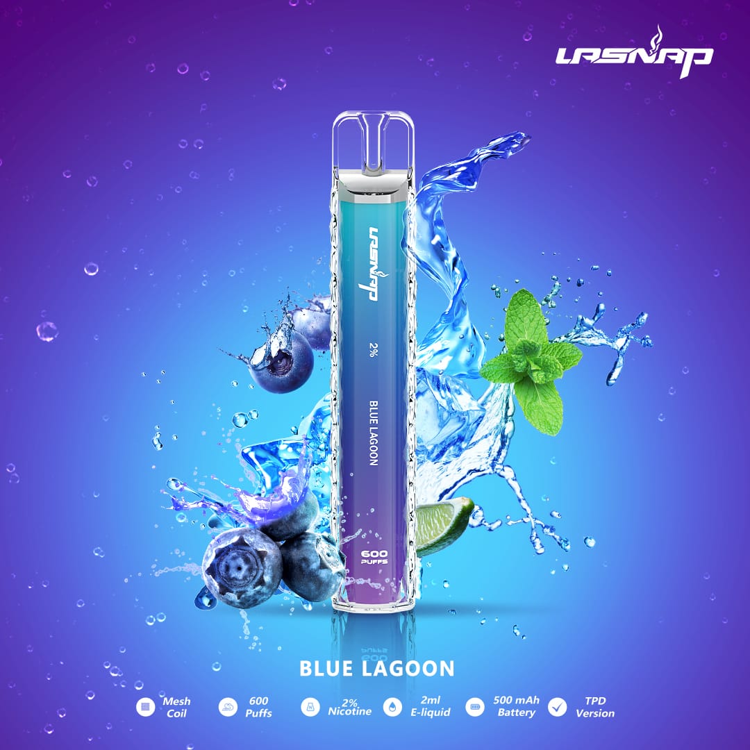 Lasnap 600 Puffs Disposable Vape Device | Box of 10