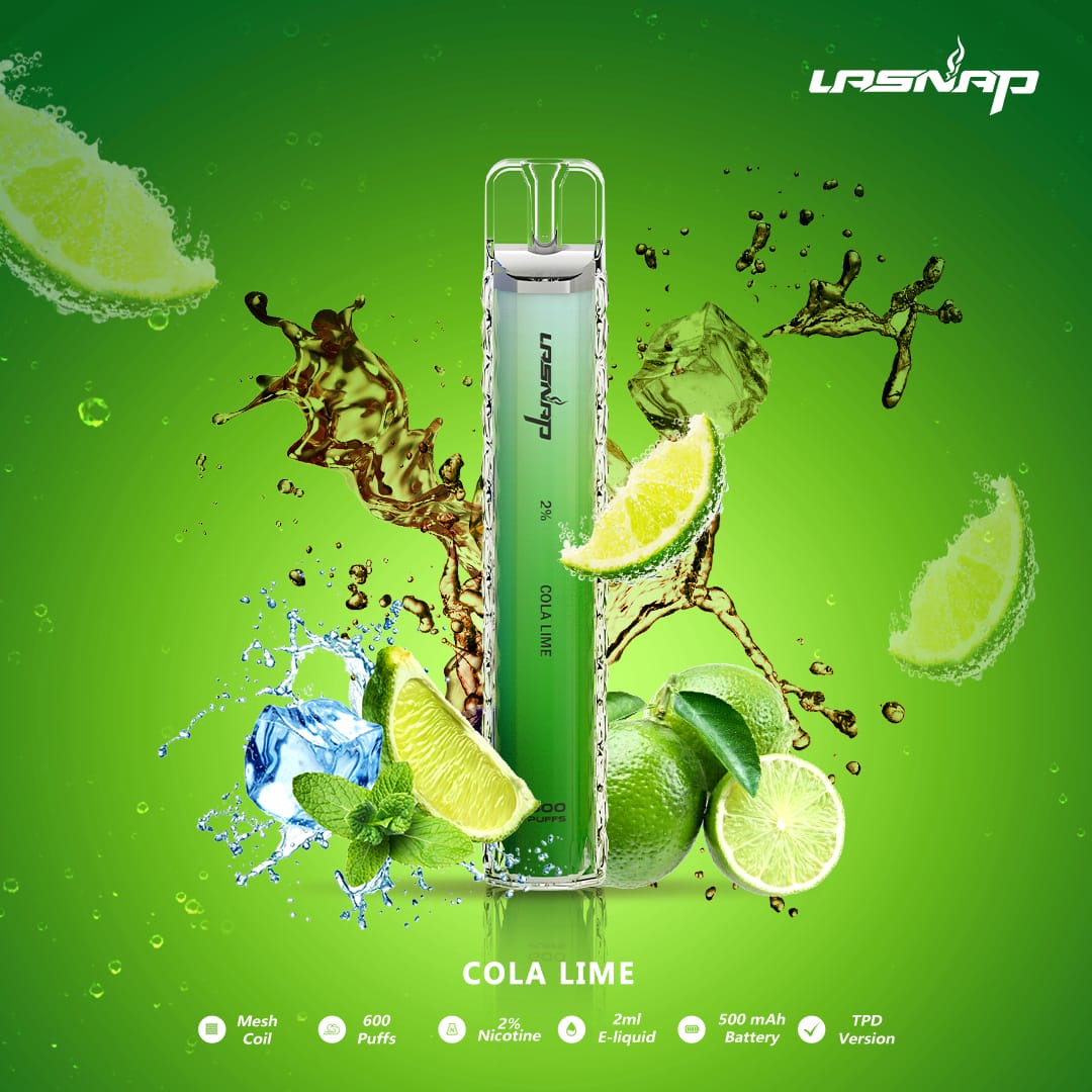 Lasnap 600 Puffs Disposable Vape Device | Box of 10