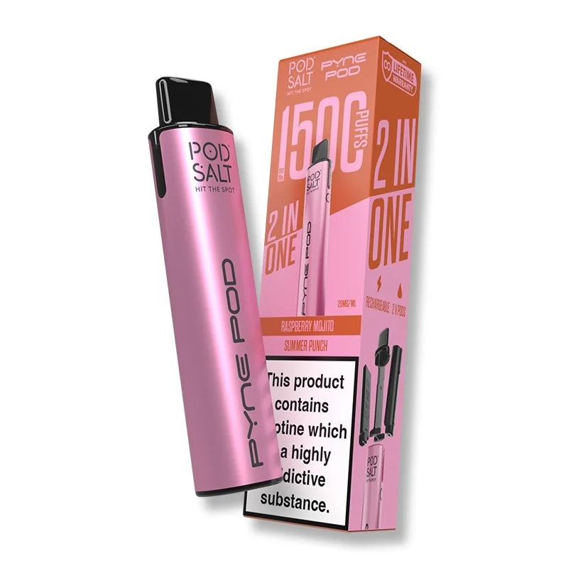 Pod Salt Pyne Pod 2-in-1 Vape Kit [Box of 10] – Dual Flavour Vape